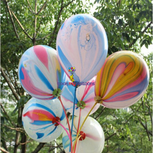 Marble Balloons - Book My Balloons